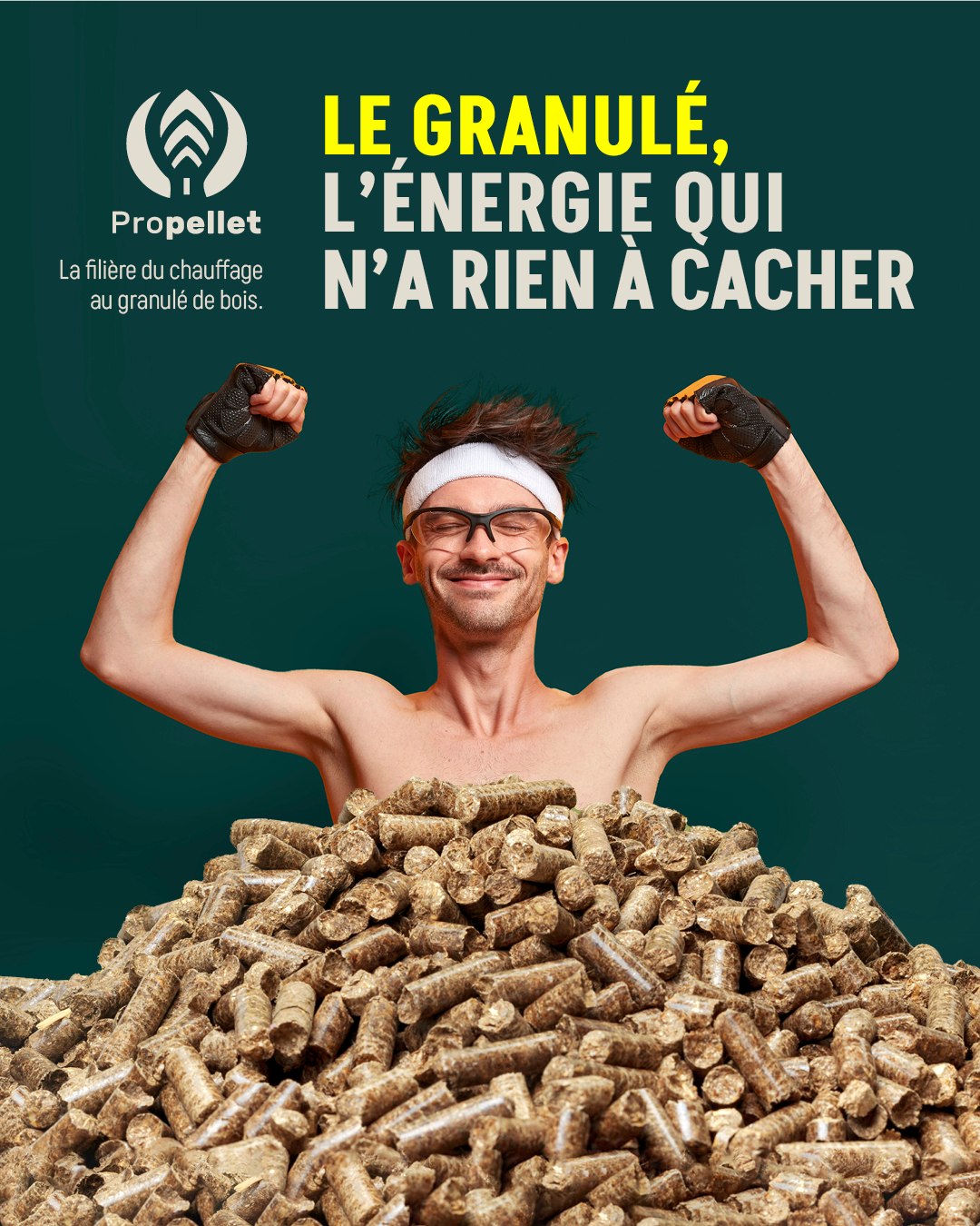 Le granulé en campagne - Propellet