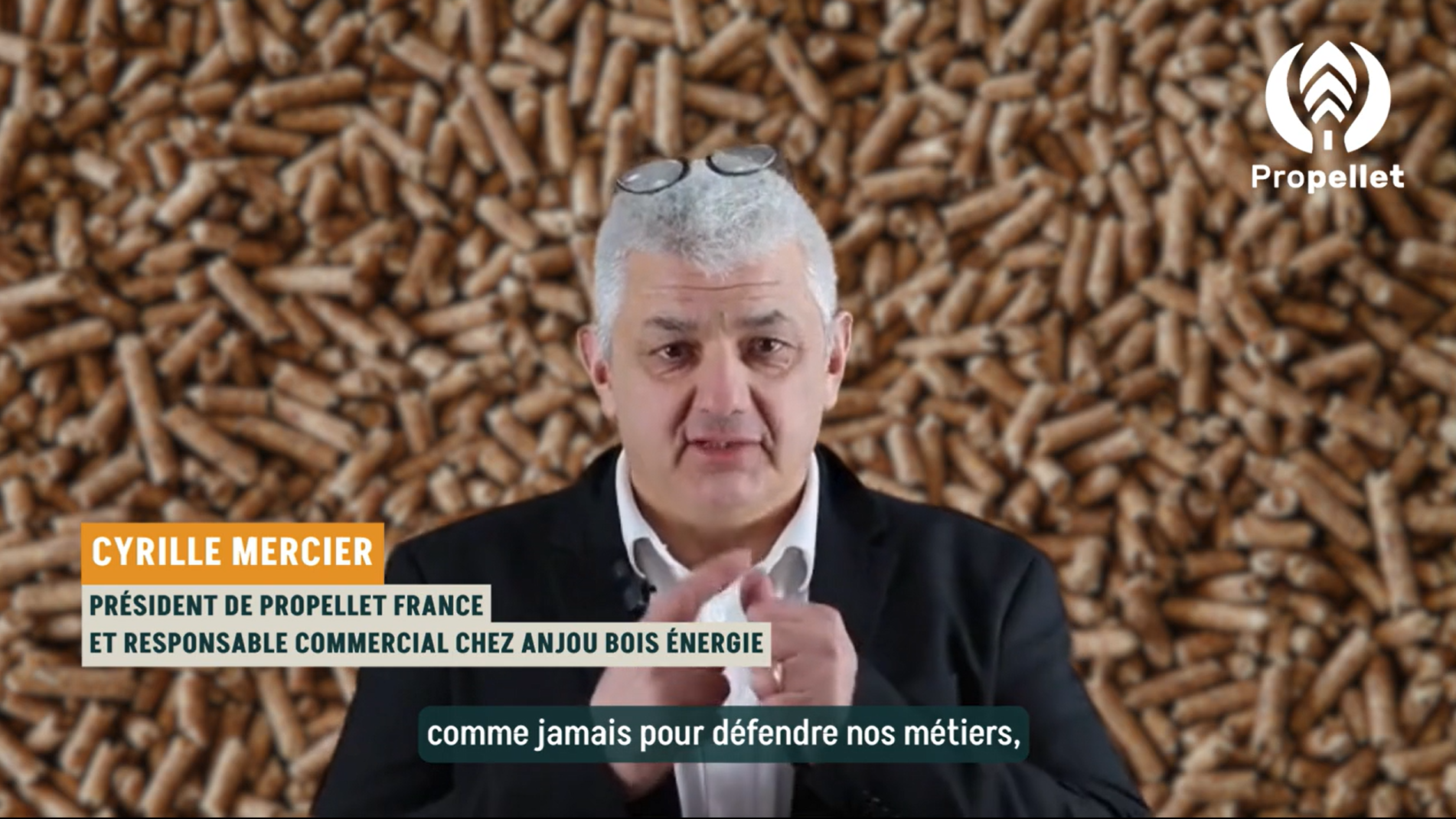 Vœux 2026 : le message de Cyrille Mercier, Président de Propellet ...
